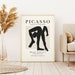 Picasso Print, the Acrobat, Picasso Minimalist Line Art, Exhibition ...