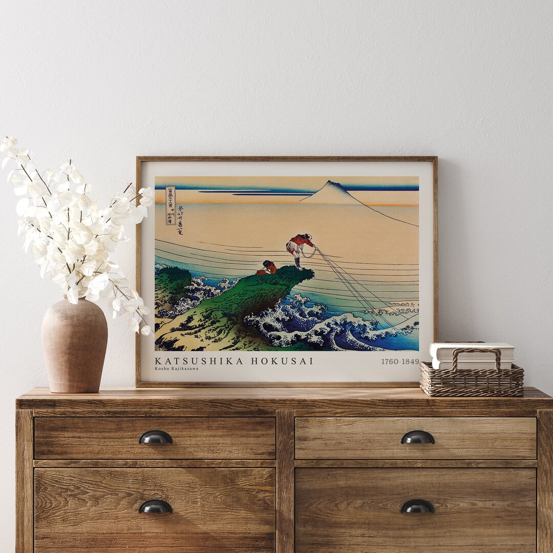 Katsushika Print, Katsushika Poster, Japanese Wall Art, Katsushika ...