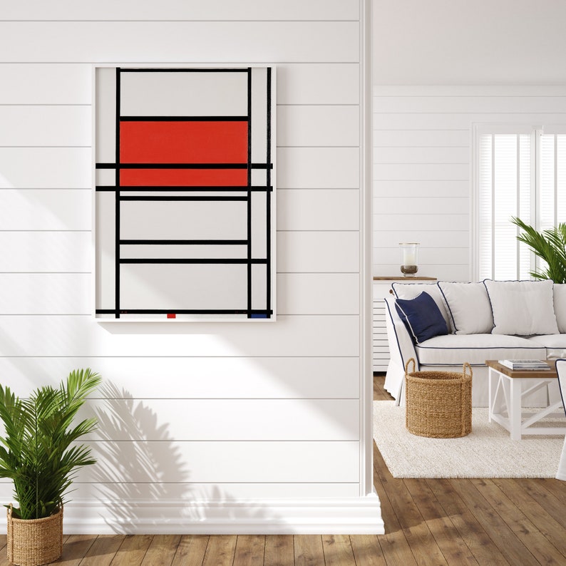 Piet Mondrian Print, Piet Mondrian Poster, Geometric Wall Set, Piet ...