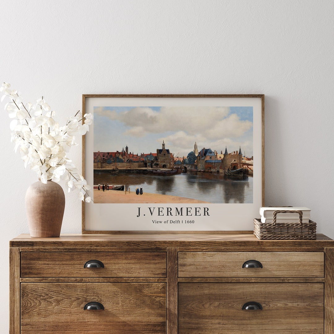 Johannes Vermeer Poster, Johannes Vermeer Print,johannes Vermeer, the ...