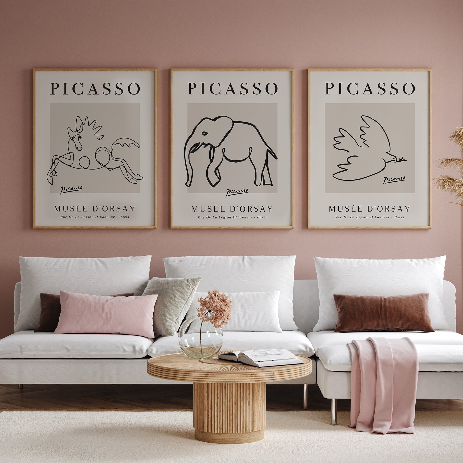 Pablo Picasso Print Set of 9 Pablo Picasso Exhibition Poster - Etsy