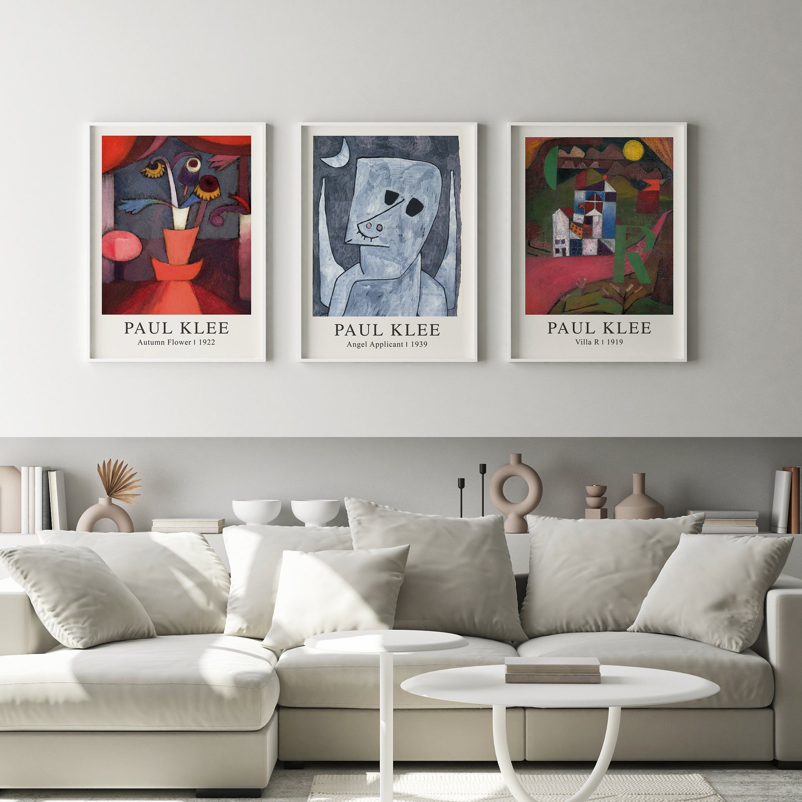 Paul Klee Poster Set of 3, Paul Klee Exhibition Poster, Gallery Wall ...