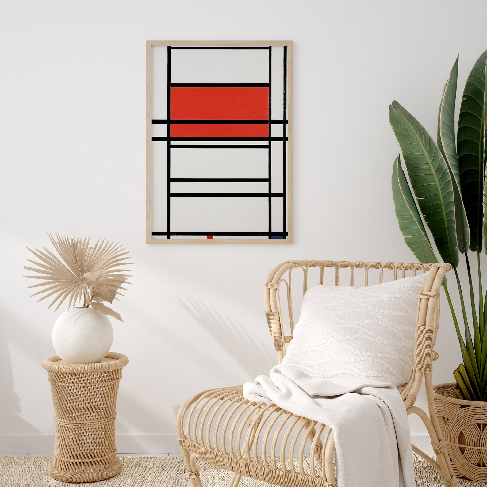 Piet Mondrian Print, Piet Mondrian Poster, Geometric Wall Set, Piet ...