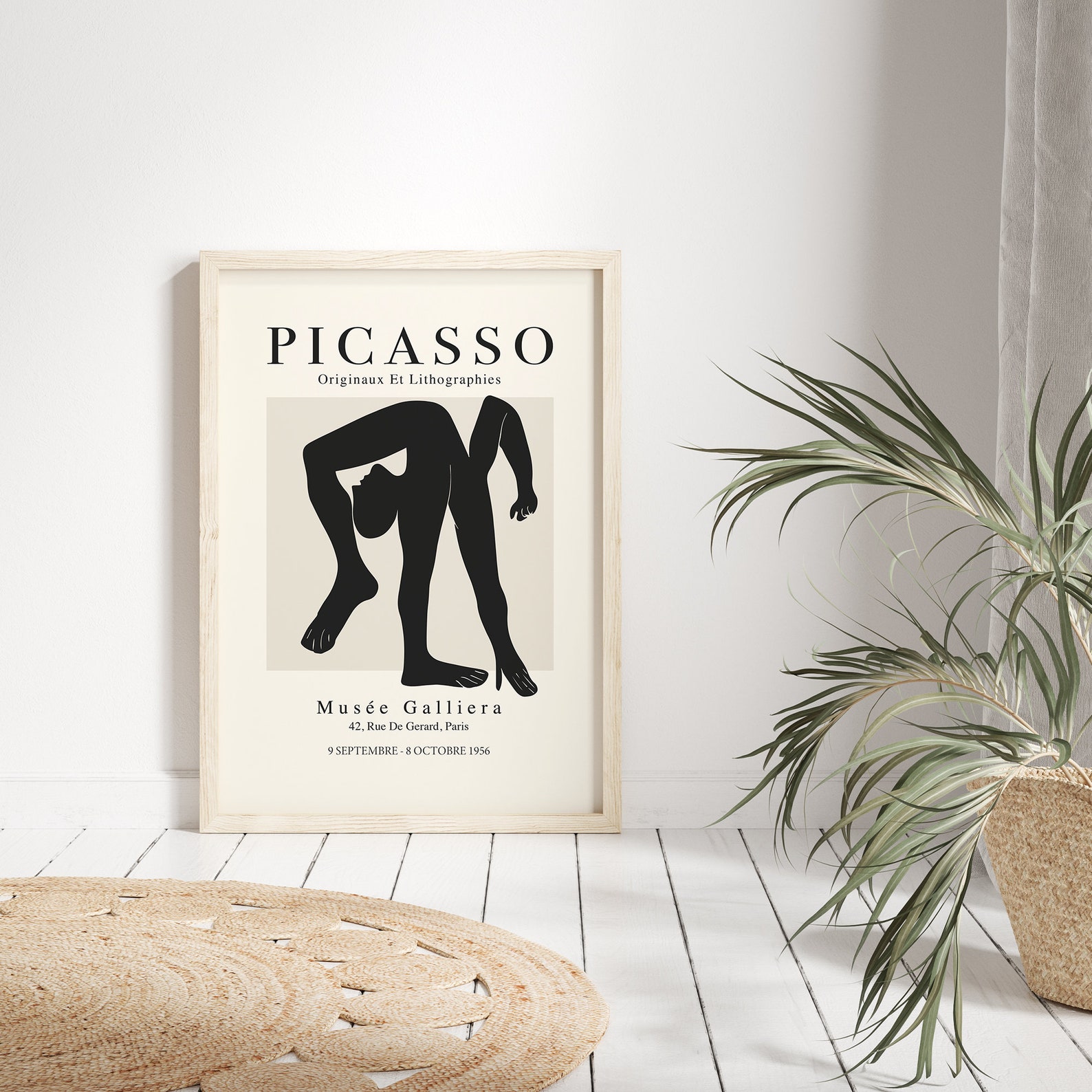 Picasso Print, the Acrobat, Picasso Minimalist Line Art, Exhibition ...