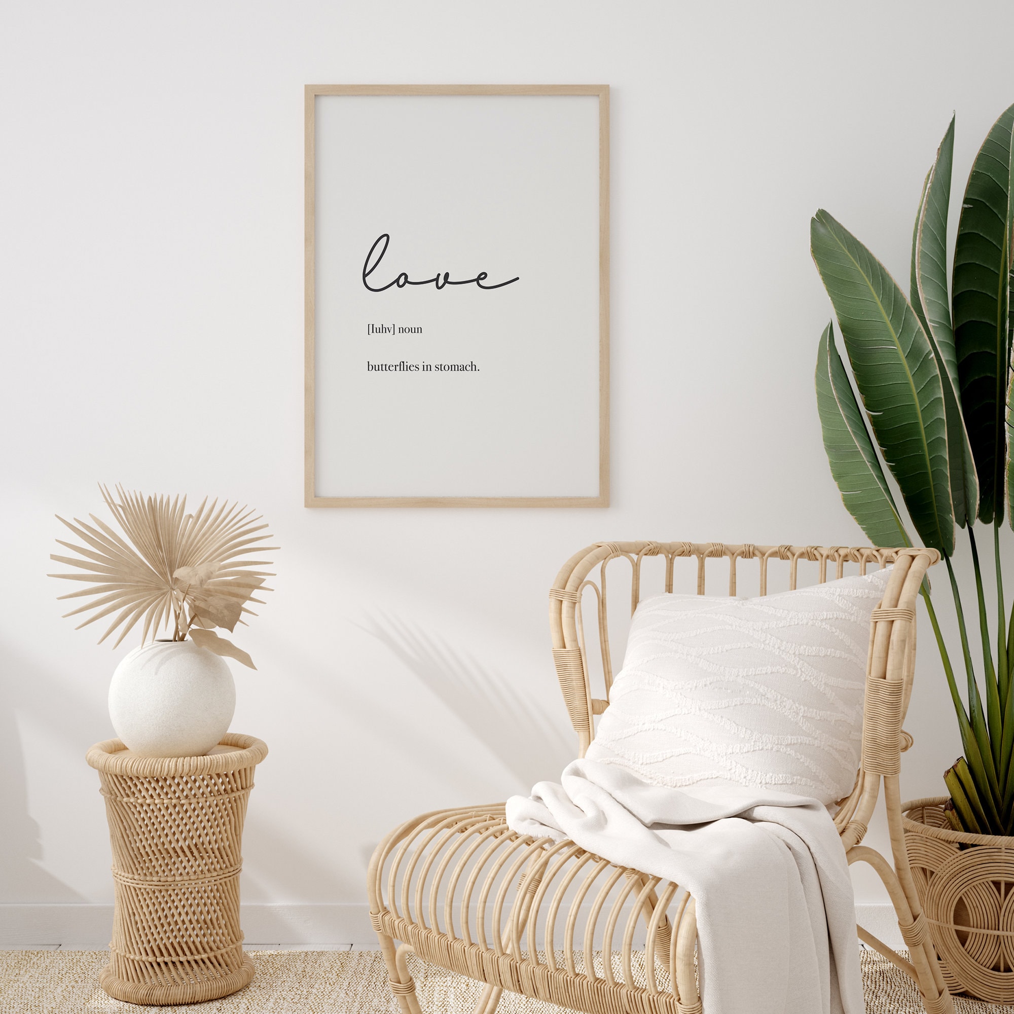 Love Definition Wall Art Home Wall Arthome Quote Decor - Etsy