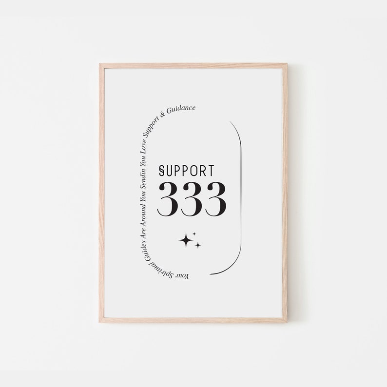 Angel Number Posters, Set of 9, Instant Download Poster,lucky Poster ...