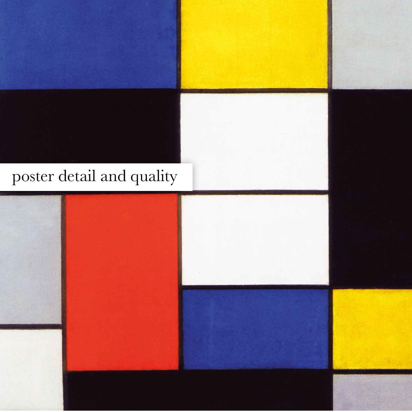 Piet Mondrian Poster, Piet Mondrian Print, Geometric Wall Set, Piet ...