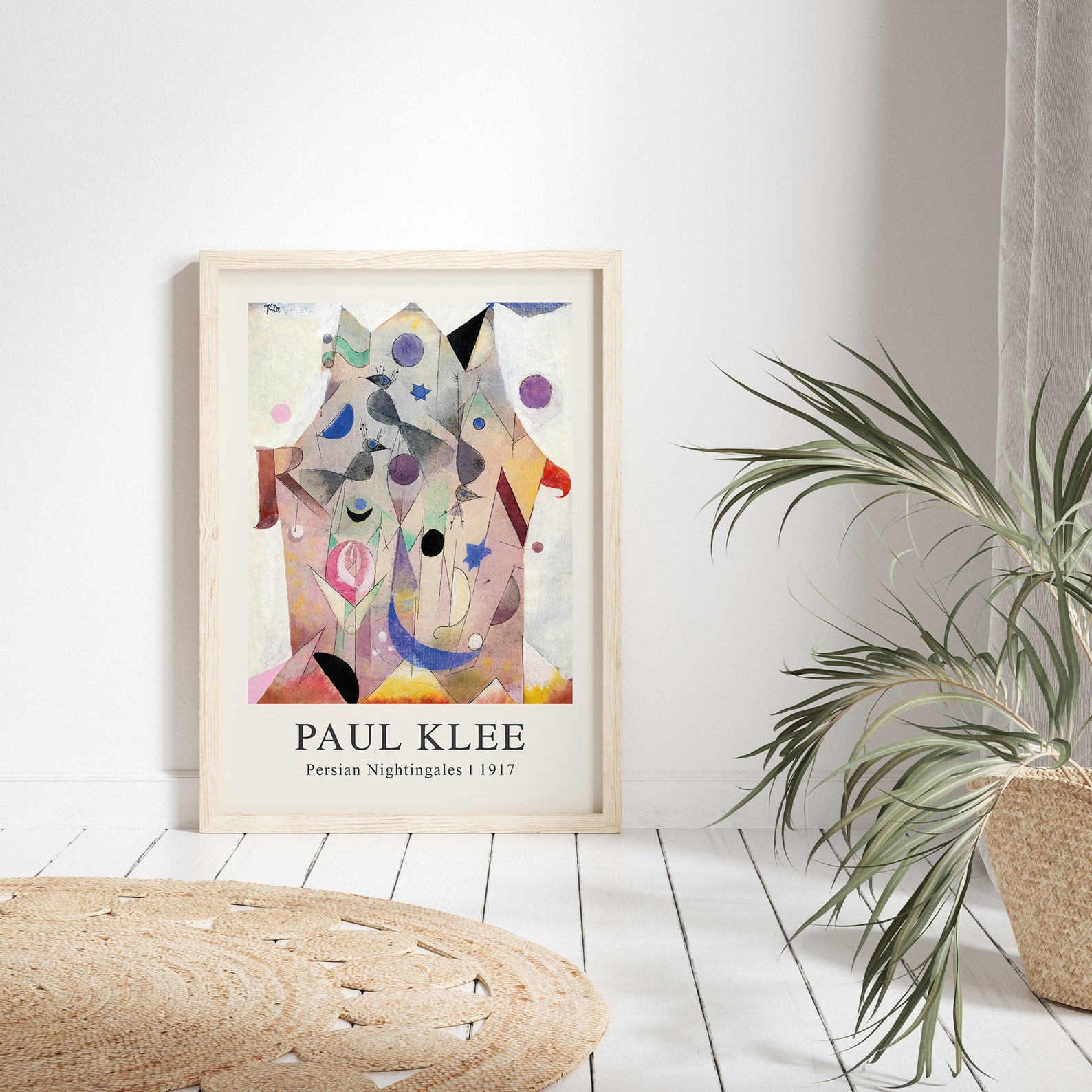 Paul Klee Print Eclectic Gallery Art Paul Klee Glance - Etsy