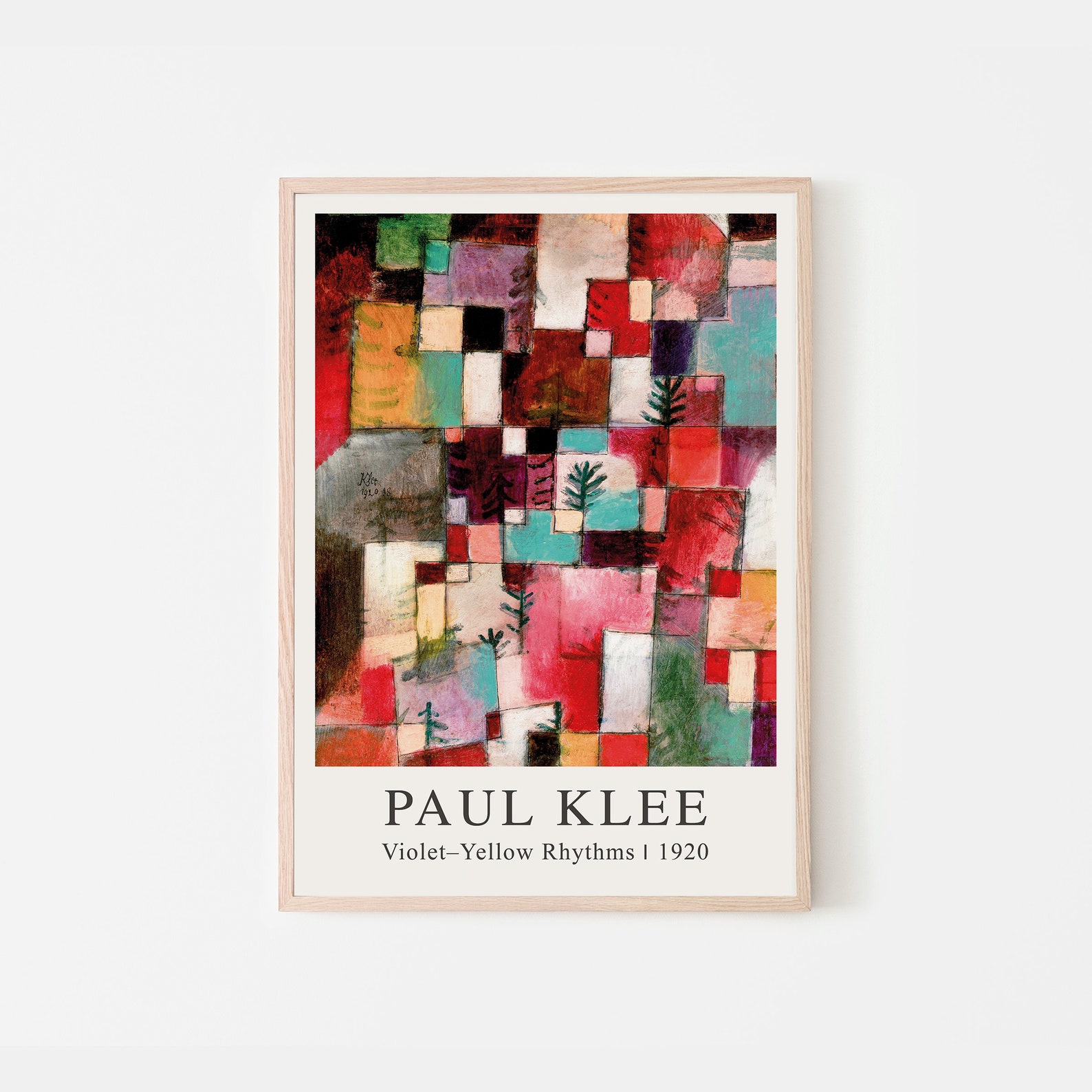 Paul Klee Print Paul Klee Set of 6 Prints Gallery Wall Set - Etsy