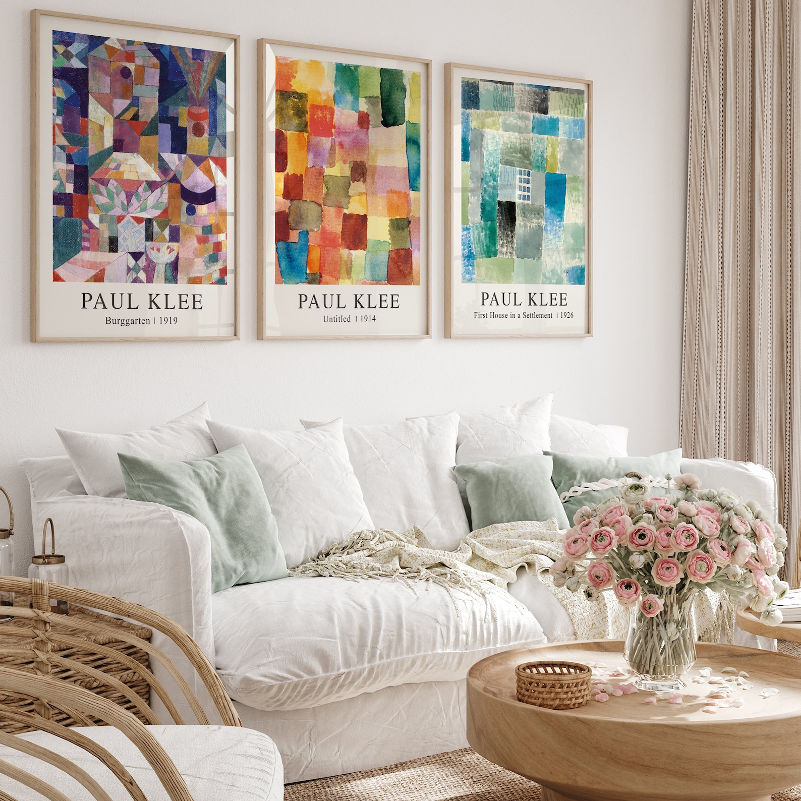 Paul Klee Print Paul Klee Set of 6 Prints Gallery Wall Set - Etsy