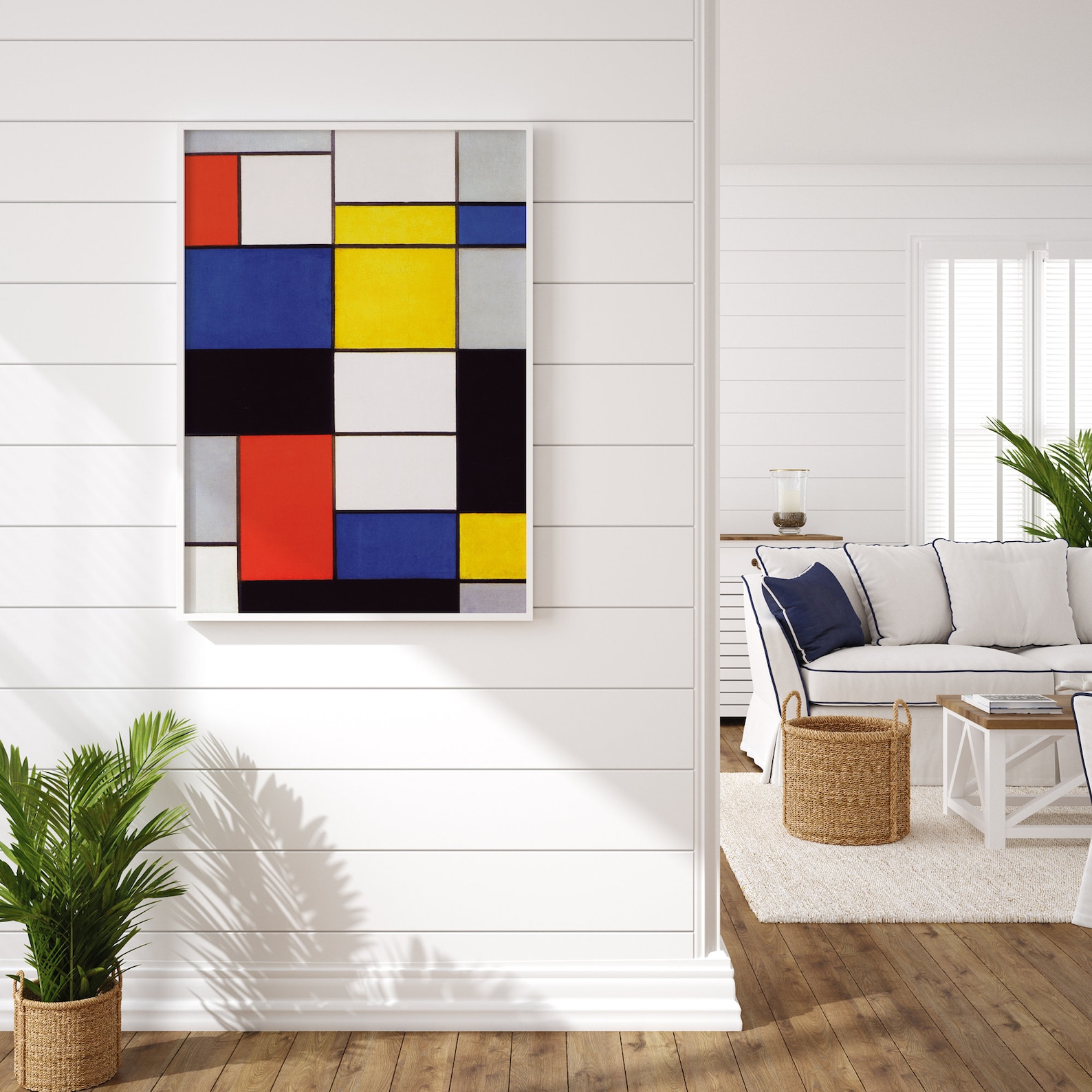 Piet Mondrian Poster, Piet Mondrian Print, Geometric Wall Set, Piet ...