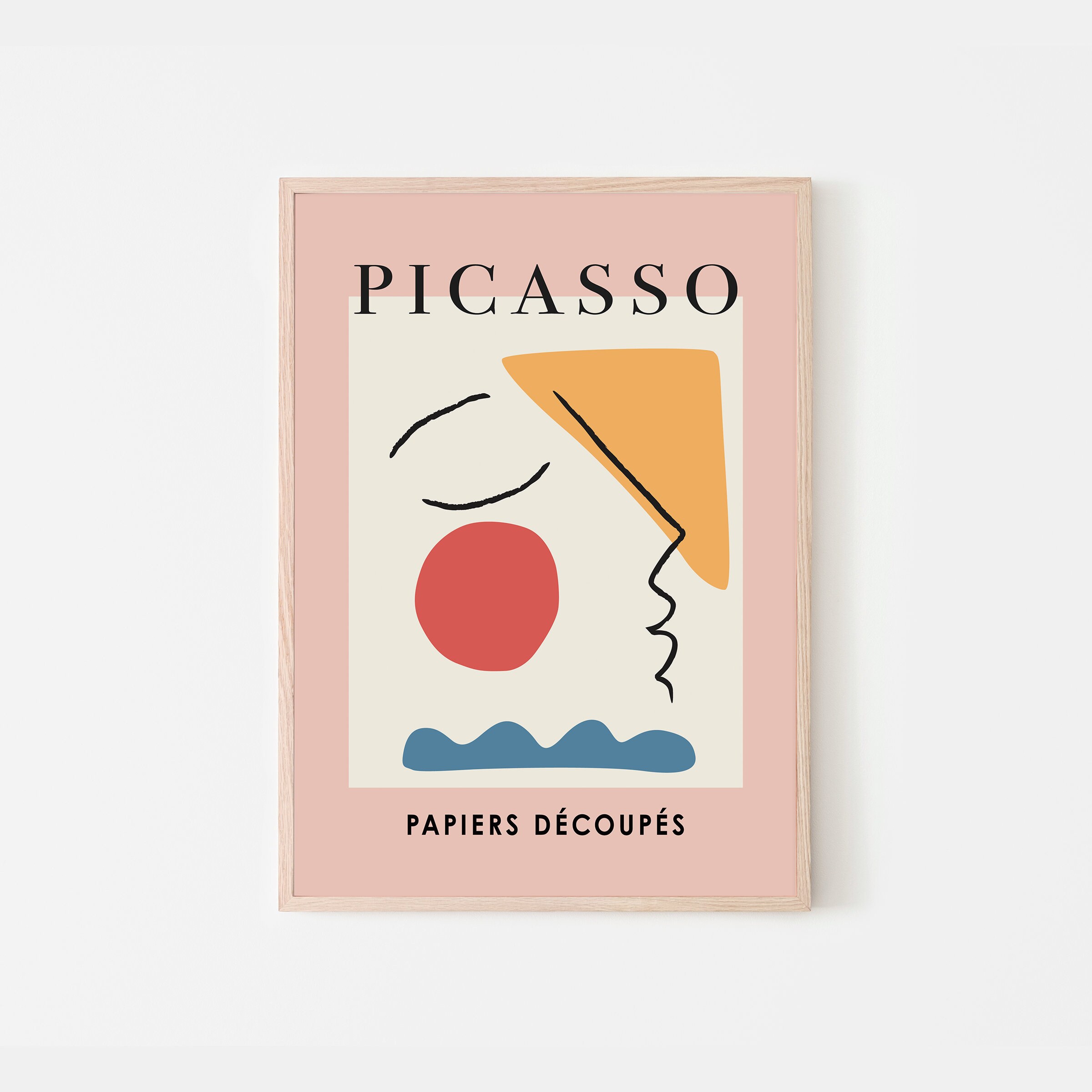 Picasso Print Set of 3, Picasso Drawings, Printable Wall Art, Picasso ...