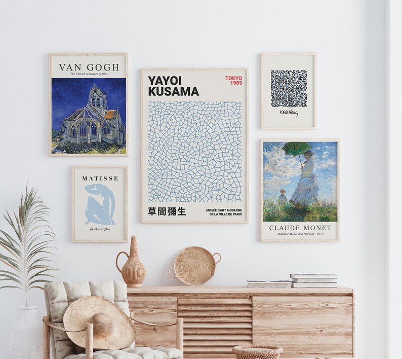 Gallery Wall Art Set of 5 Matisse Poster Gallery Wall Set - Etsy