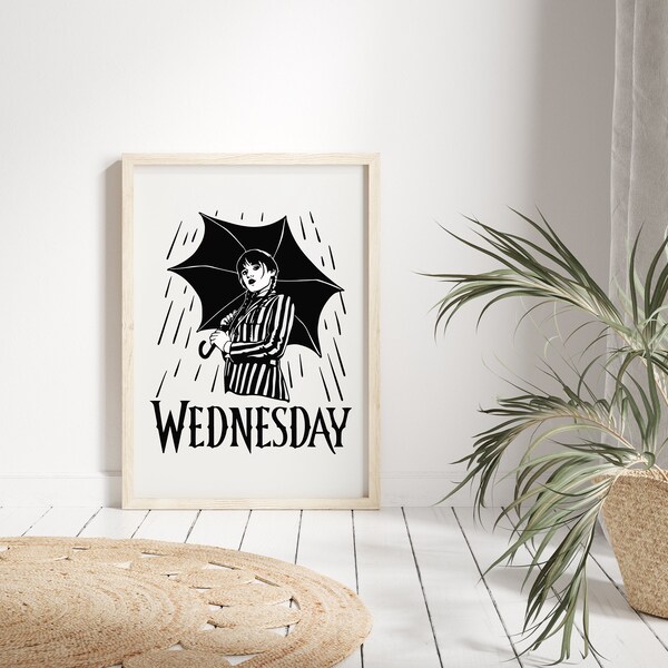 Wednesday Addams Bedroom Decor - Etsy