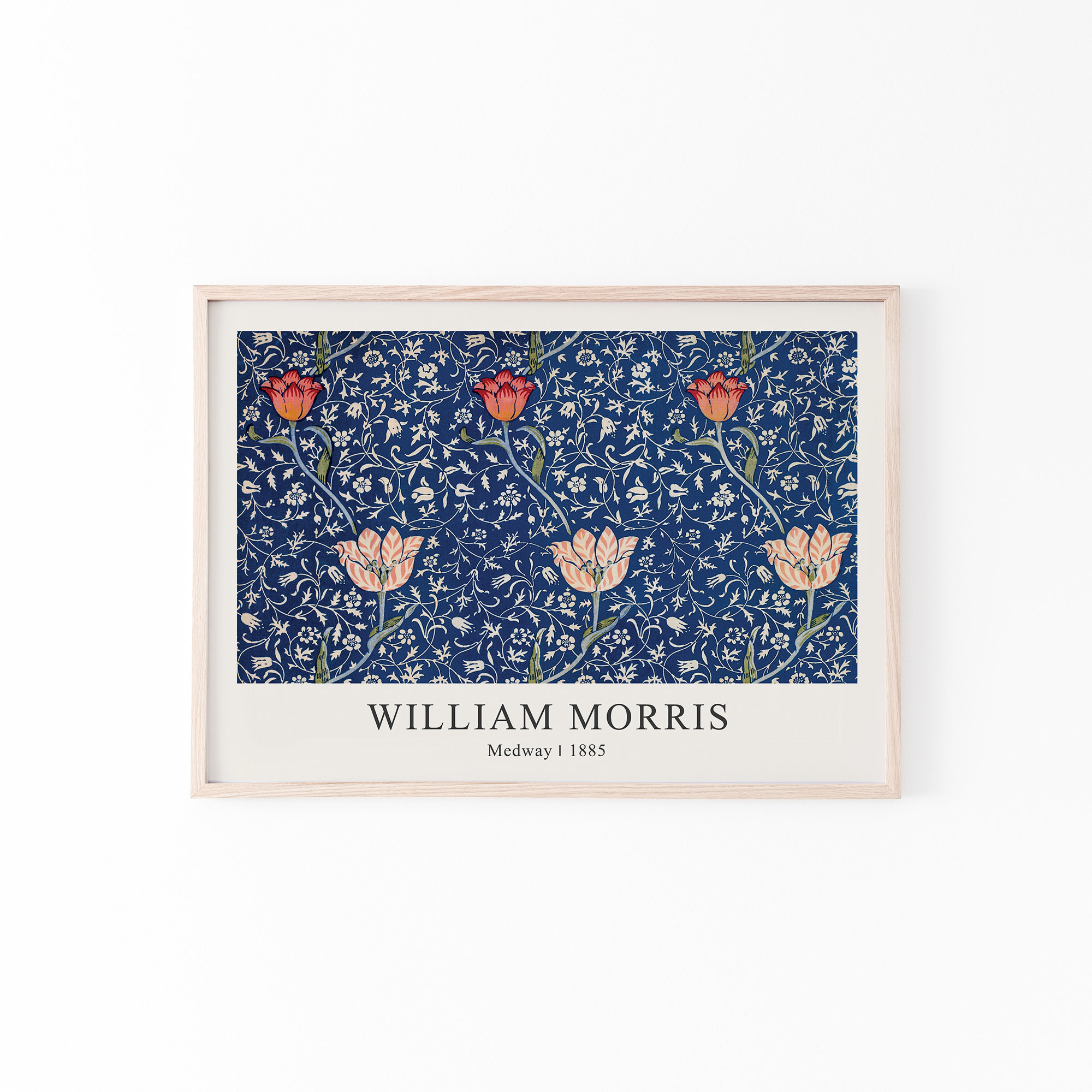 William Morris Print, William Morris Poster, Medway 1885, Printable ...