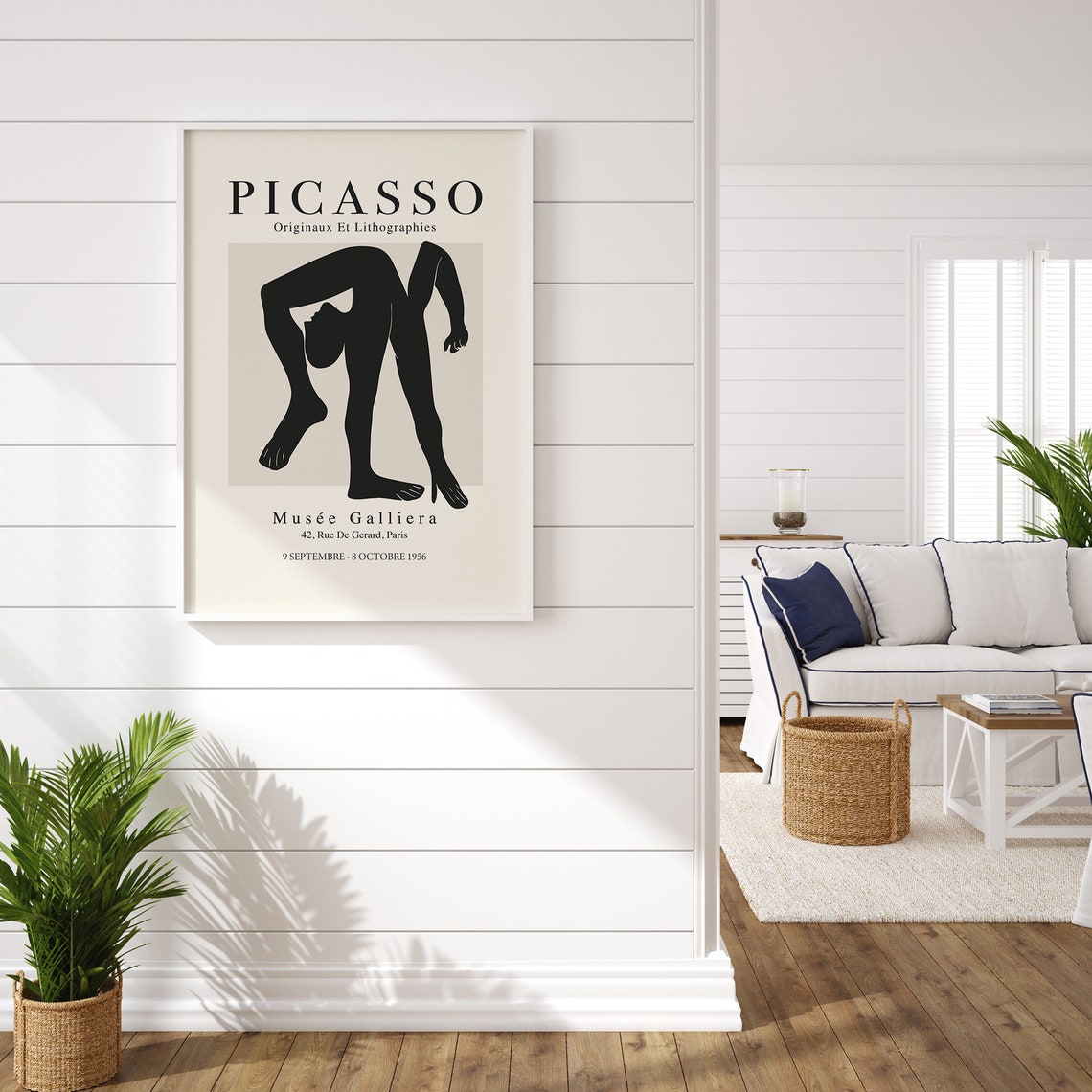 Picasso Print the Acrobat Picasso Minimalist Line Art - Etsy