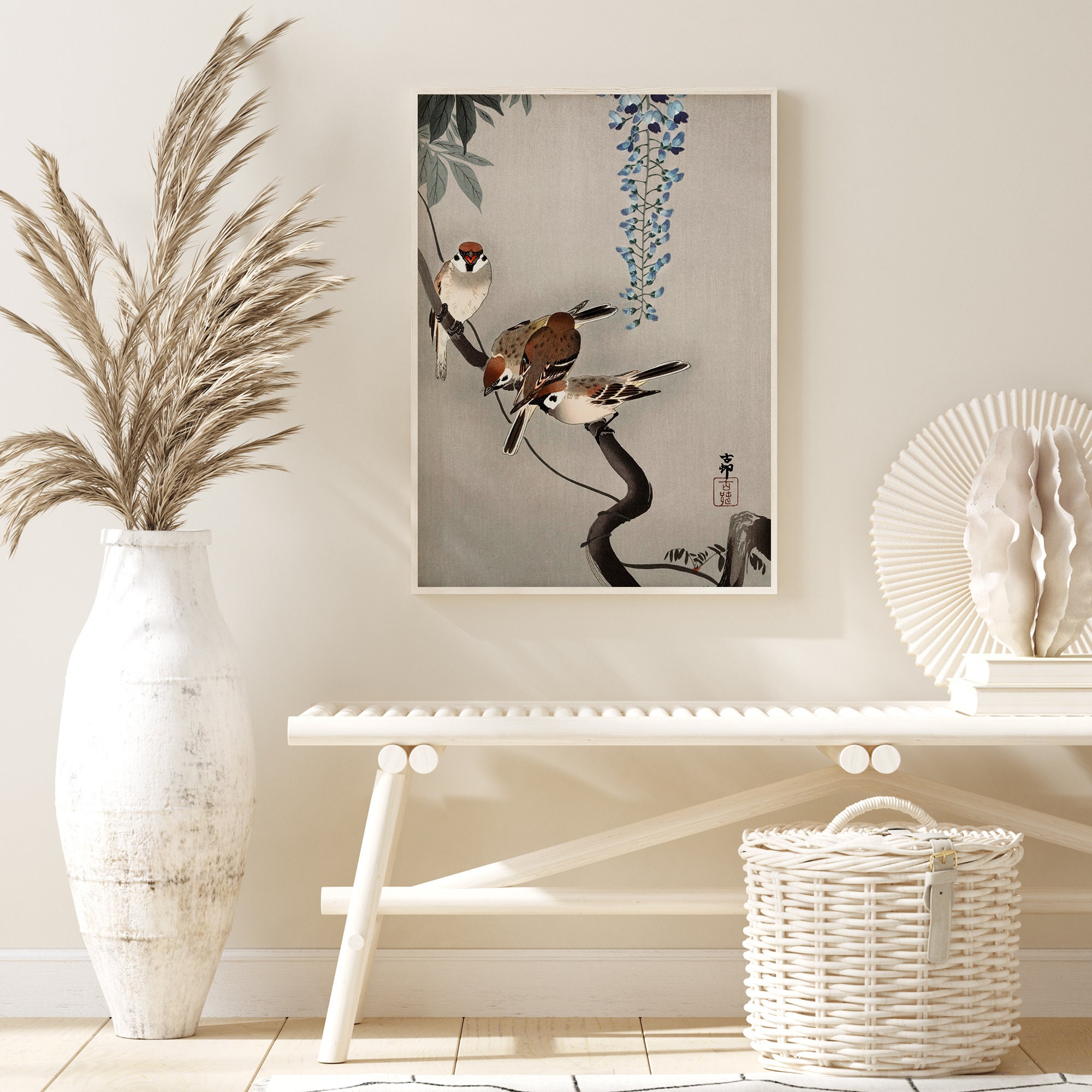 Ohara Koson Poster, Japanese Fine Art, Japanese Print, Printable Wall ...
