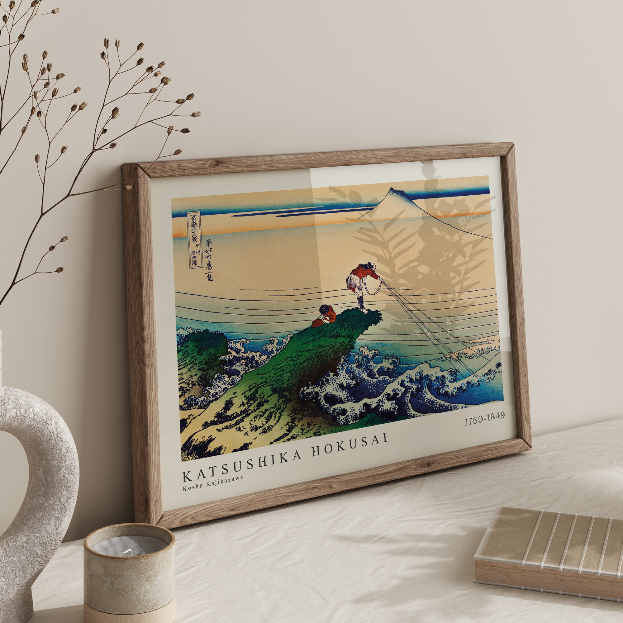 Katsushika Print, Katsushika Poster, Japanese Wall Art, Katsushika ...