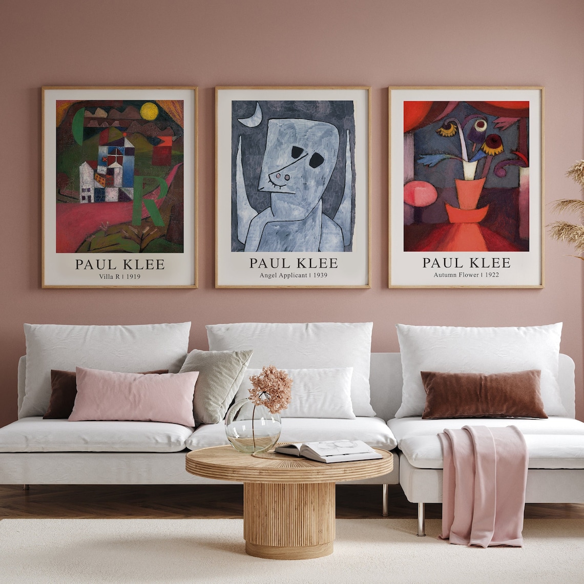 Paul Klee Poster Set of 3, Paul Klee Exhibition Poster, Gallery Wall ...
