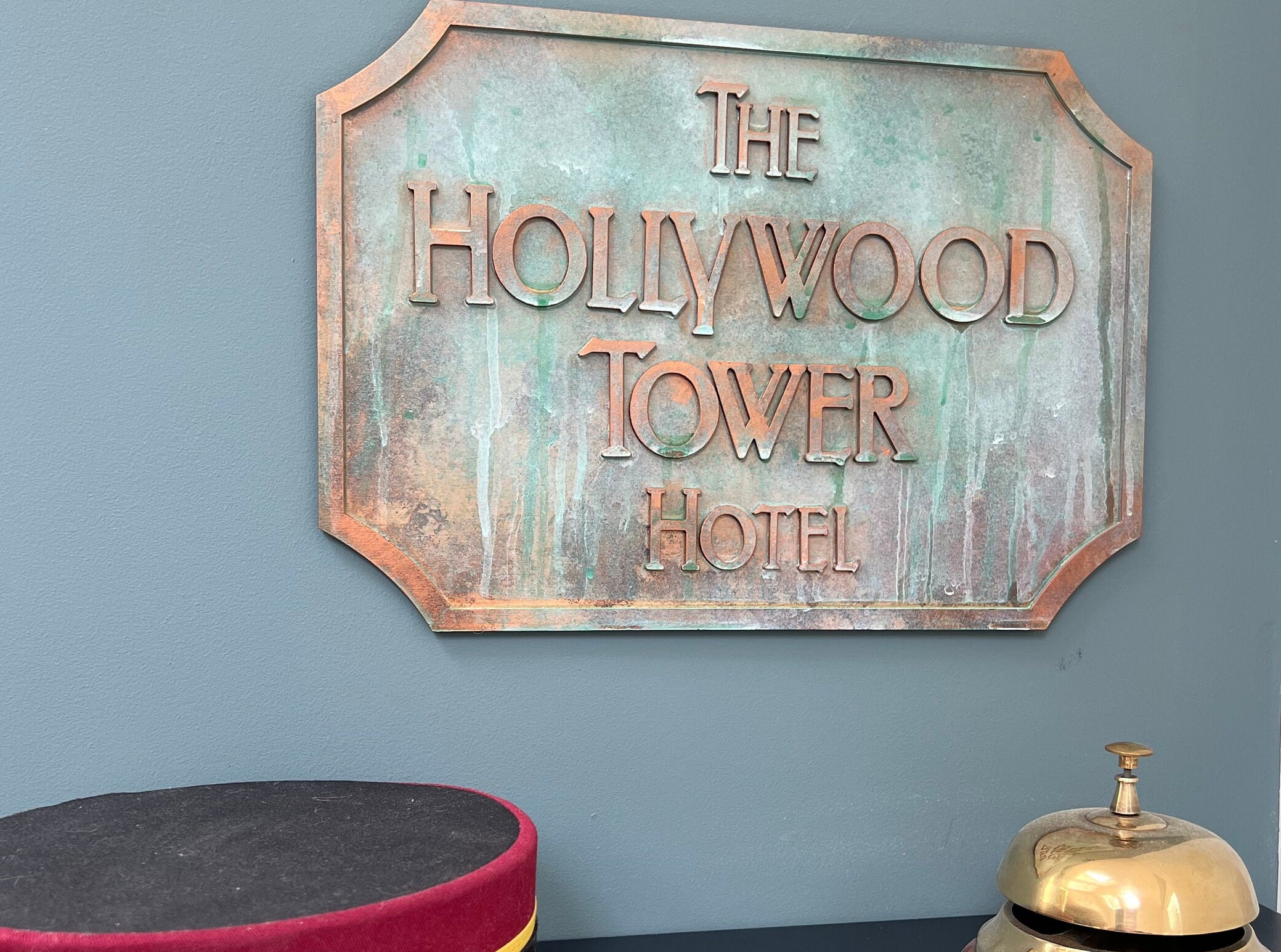 HOLLYWOOD TOWER HOTEL Grand Entrance Reproduction Signage - Etsy