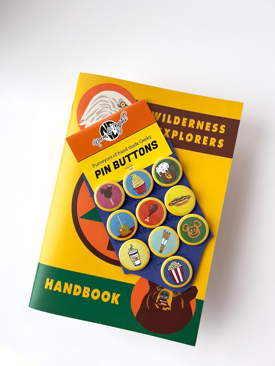 Wilderness Explorer, Disney Food Snack Pins, Birthday Gift - Etsy