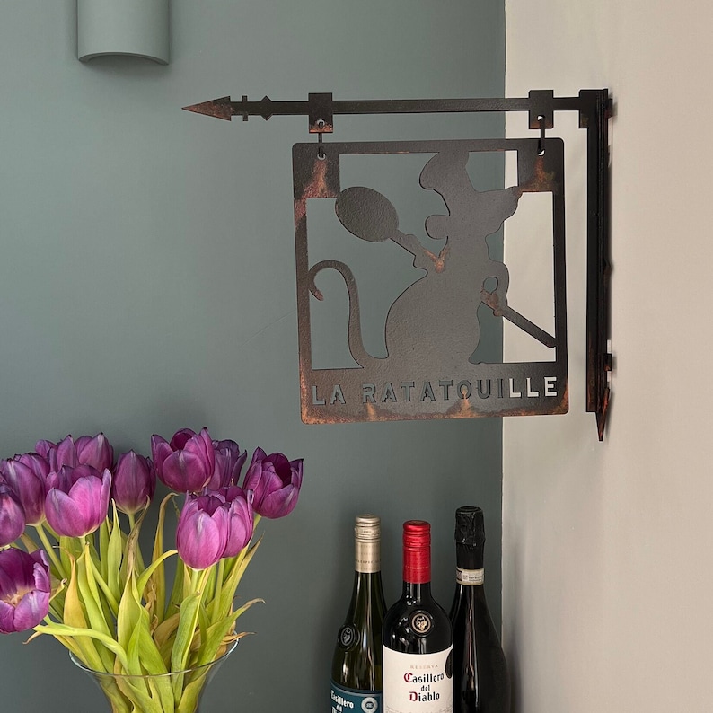 Rodent Inspired Restaurant Sign - Etsy