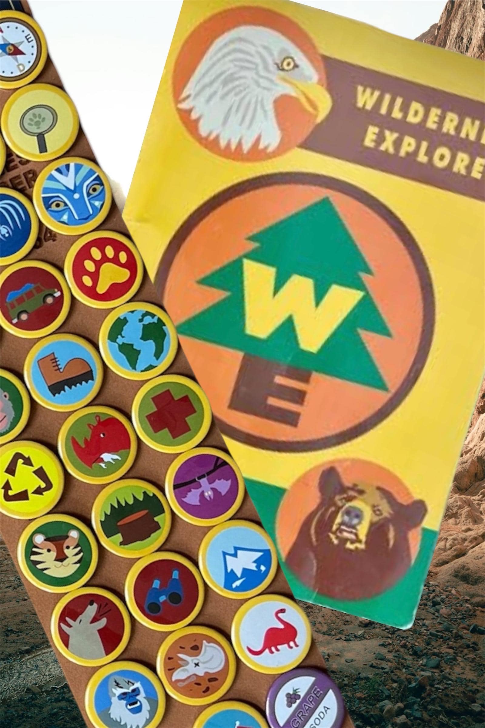 Wilderness Explorer Pin Button Pack! - Etsy