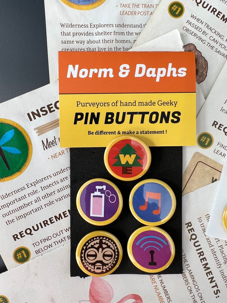 Wilderness Explorer Pin Button Starter Packs - Etsy