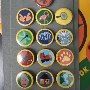 Wilderness Explorer Pin Button Pack! - Etsy