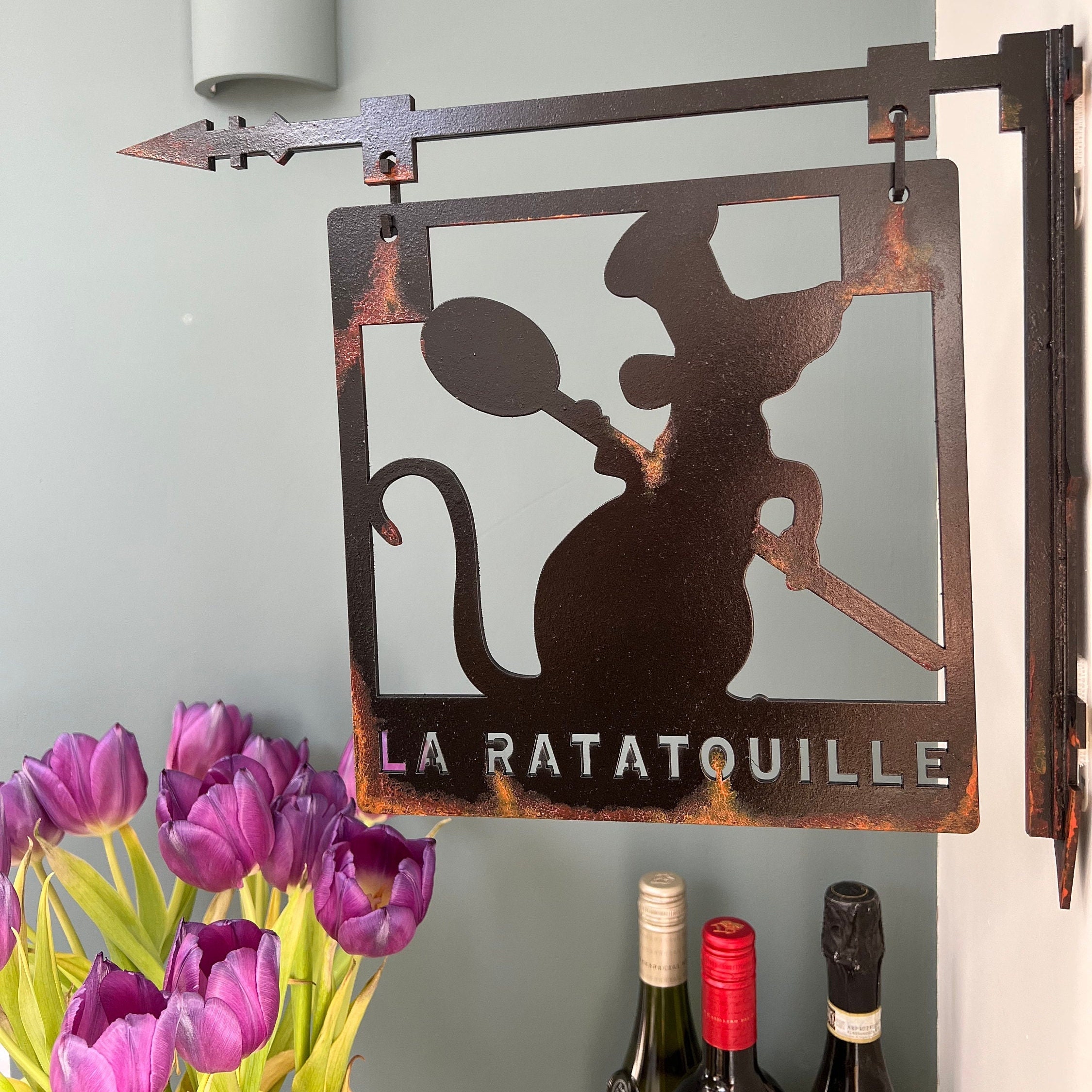 Rodent Inspired Restaurant Sign - Etsy