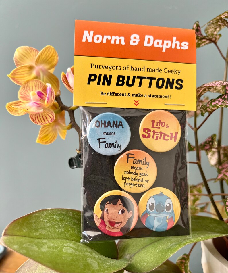 Lilo & Stitch Pin Buttons! - Etsy