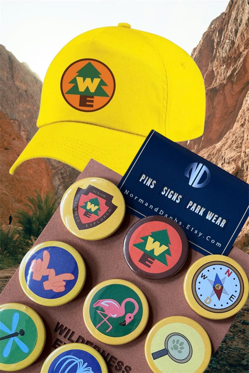 Wilderness Explorer Pin Button Pack! - Etsy