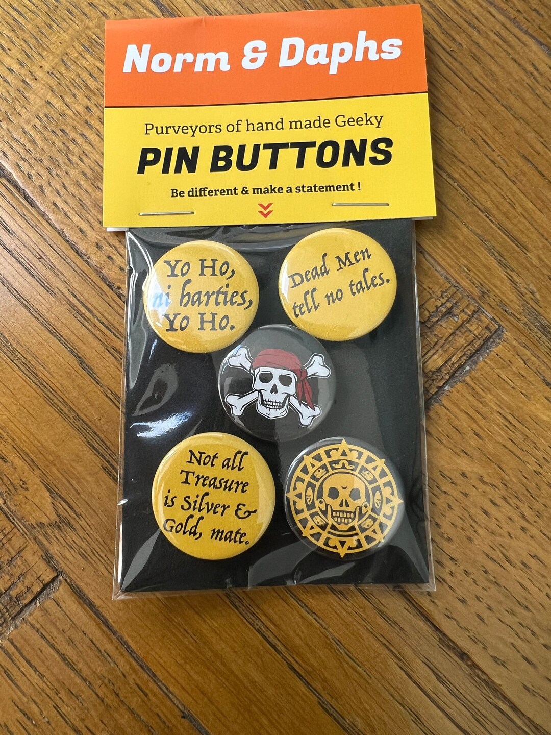 Pirates of the Caribbean Pin Buttons! - Etsy