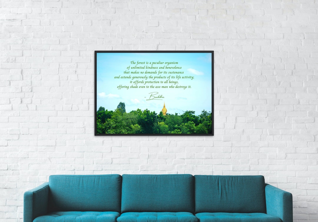 Printable Buddha Quote Wall Art, Buddha Quote Poster, Inspiring Wall ...