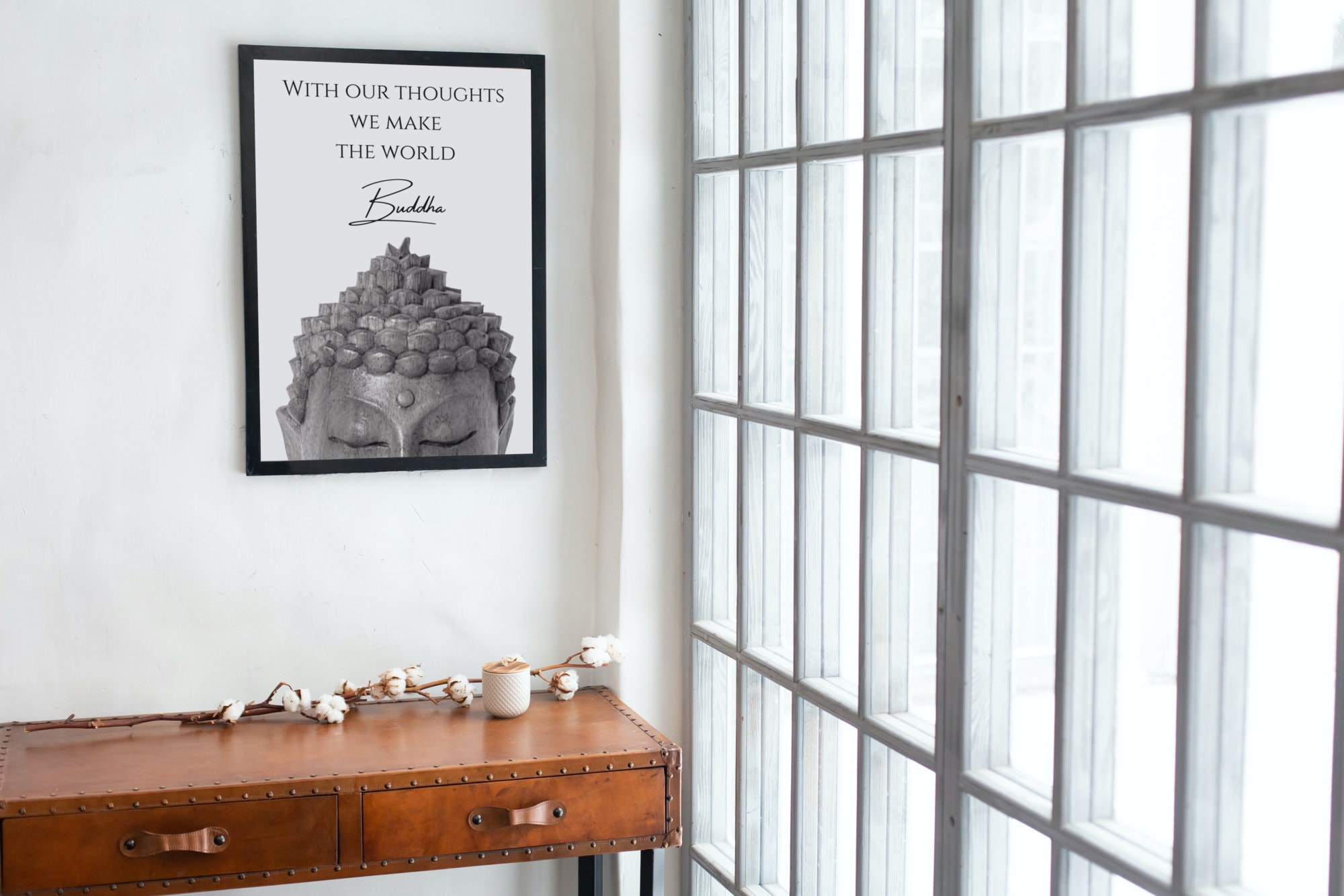 Printable Buddha Quote Wall Art, Buddha Quote Poster, Inspiring Wall ...