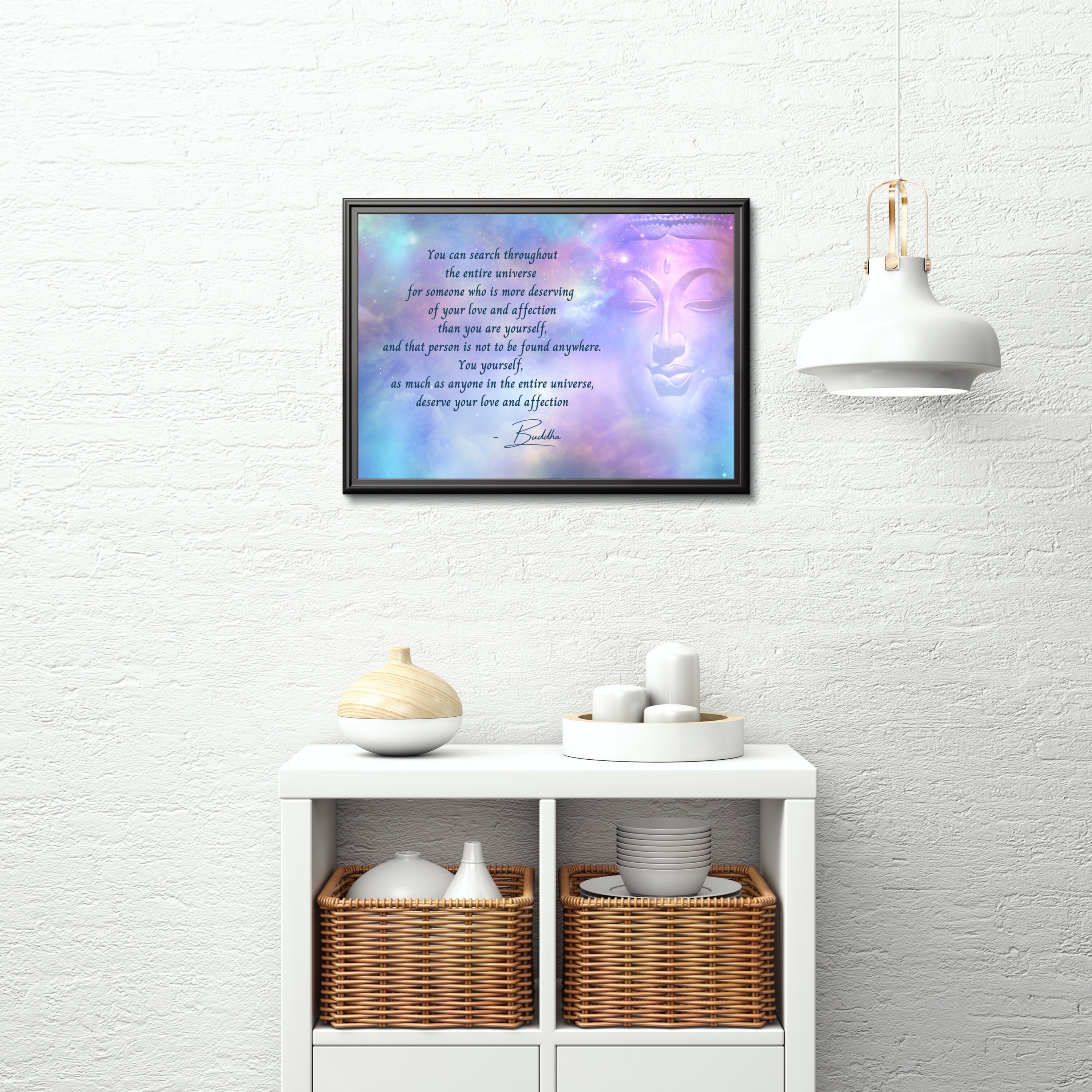 Printable Buddha Quote Wall Art, Buddha Quote Poster, Inspiring Wall ...