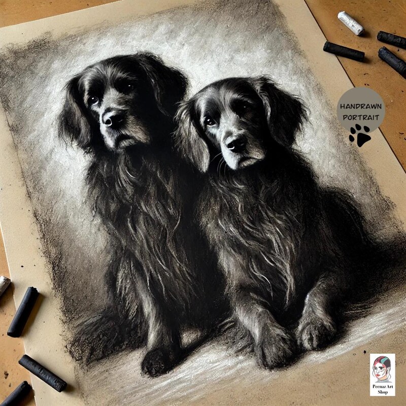 Custom Pet Drawing - Etsy