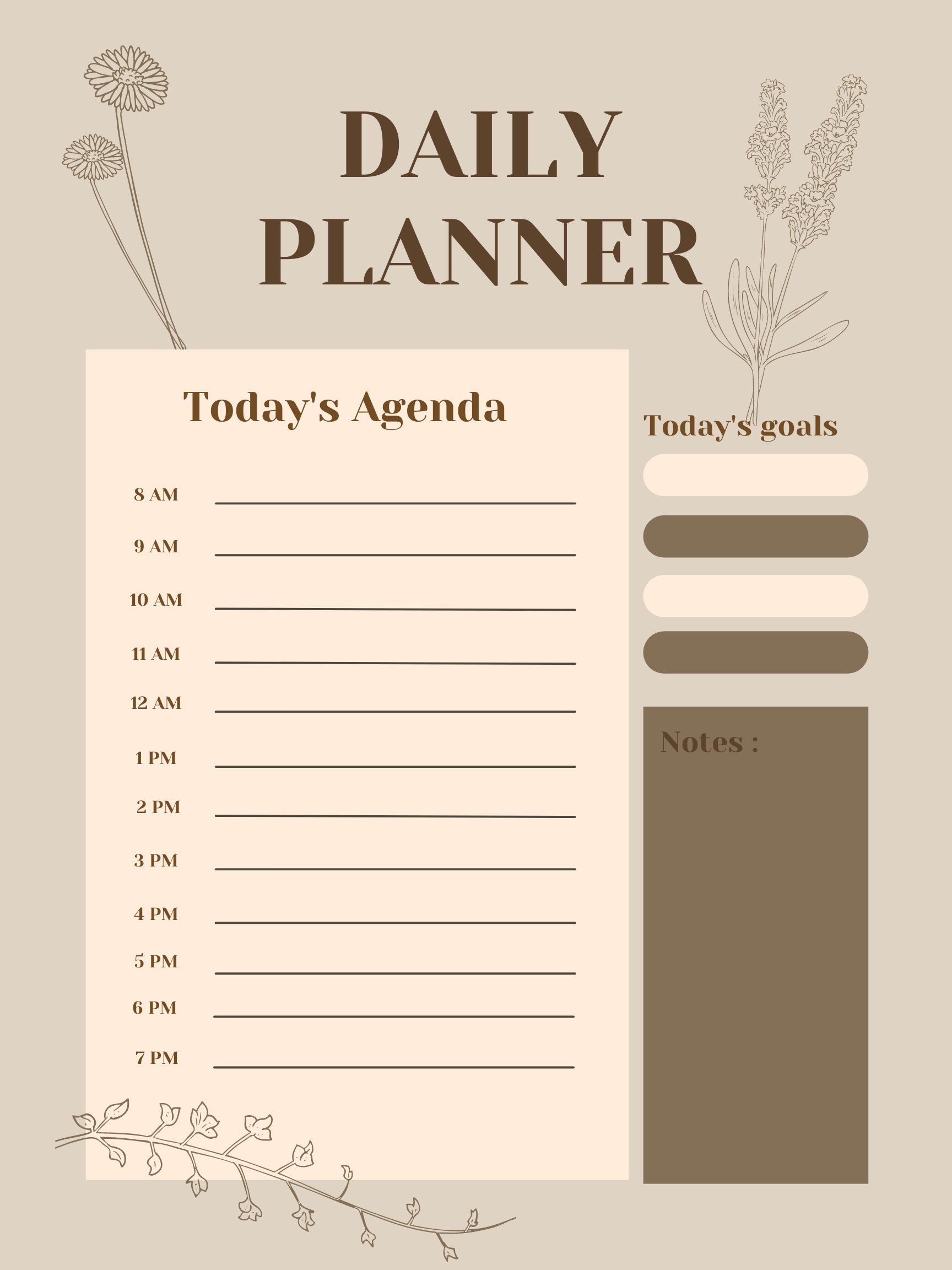 Daily Motivation Planner - Etsy