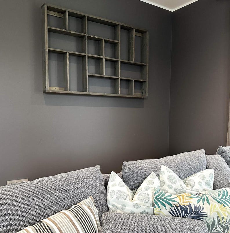 Floating Shelves Wood Collection Display Shelf Wall Mounted Multi ...