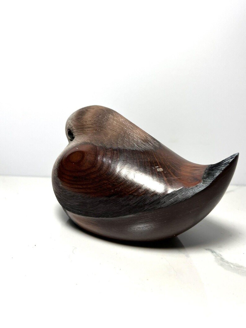 VTG David Berari 1992 Hand Carved Wood Bird Decoy Signed - Etsy