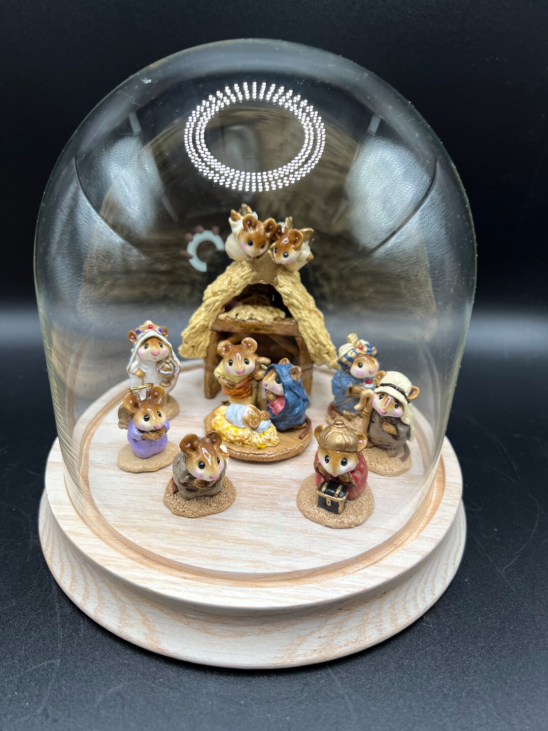 Wee Forest Folk Complete Nativity Scene RARE - Etsy