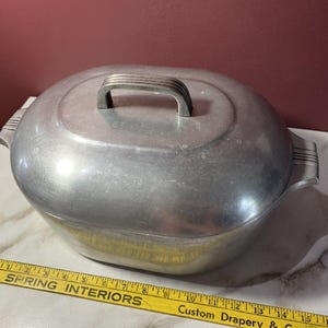 VTG Wagner Ware Sidney 4265 Magnalite Large Oval Roaster Pan Country ...