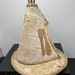 Native American Handmade Birch Bark Tipi Bear Figure Inside Vintage - Etsy