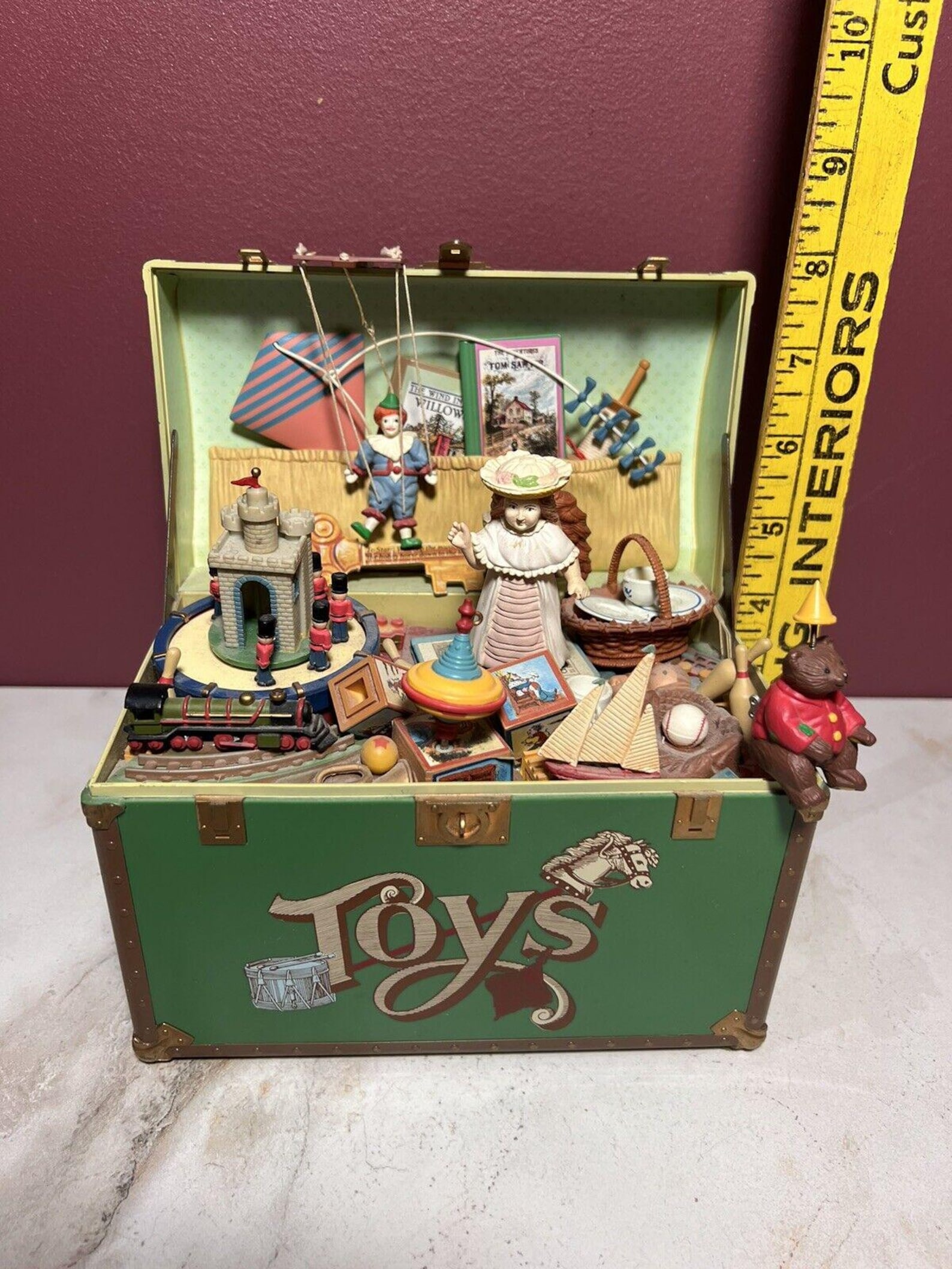 Enesco Toy Symphony Treasure Chest of Toys Animated Music Box 1986 - Etsy