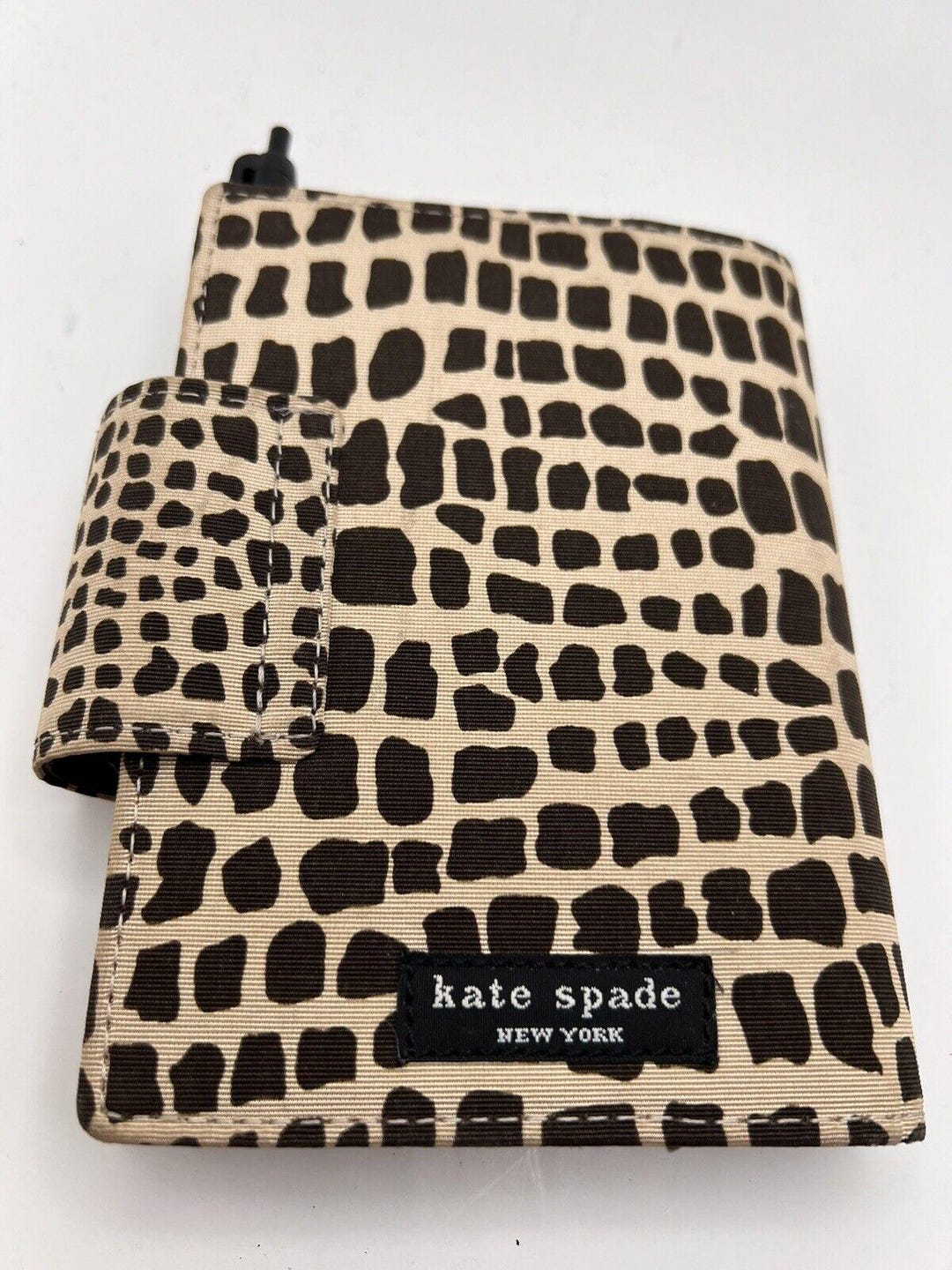 Vintage Kate Spade Animal Print Pocket Organizer and Note Pad - Etsy