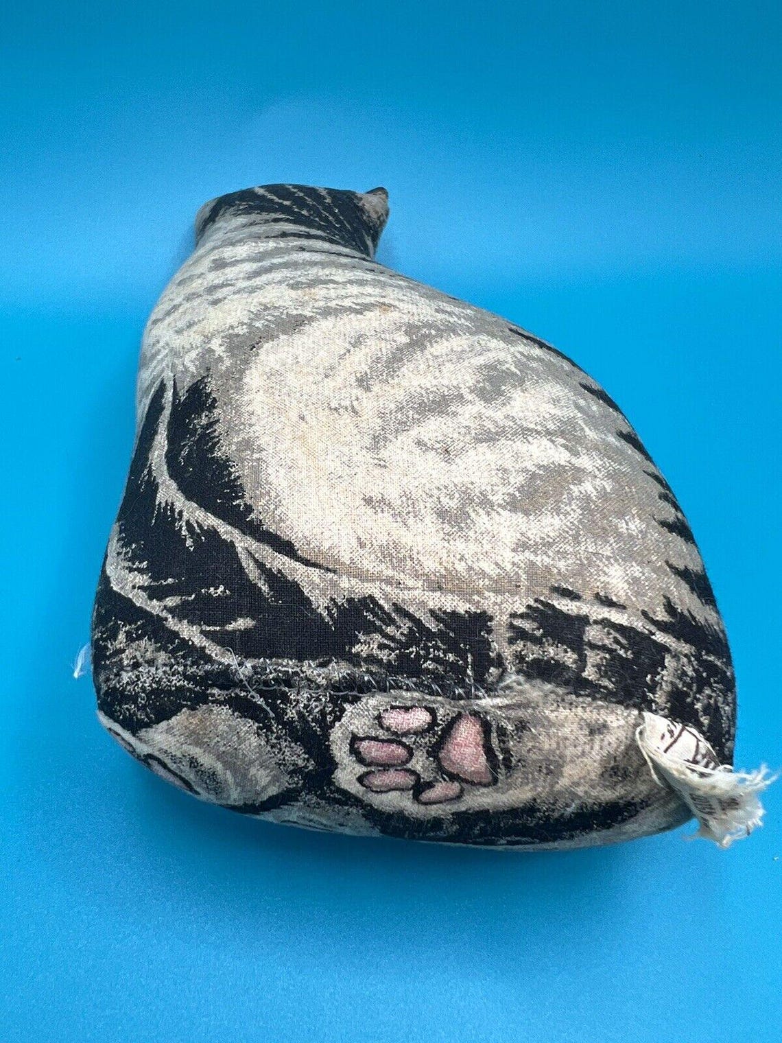 VTG Arnold Print Stuffed Tabby Cat Pillow by Toy Works - Etsy