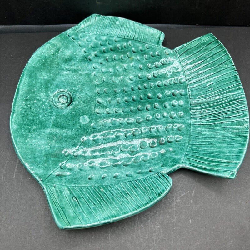 Pottery Fish - Etsy
