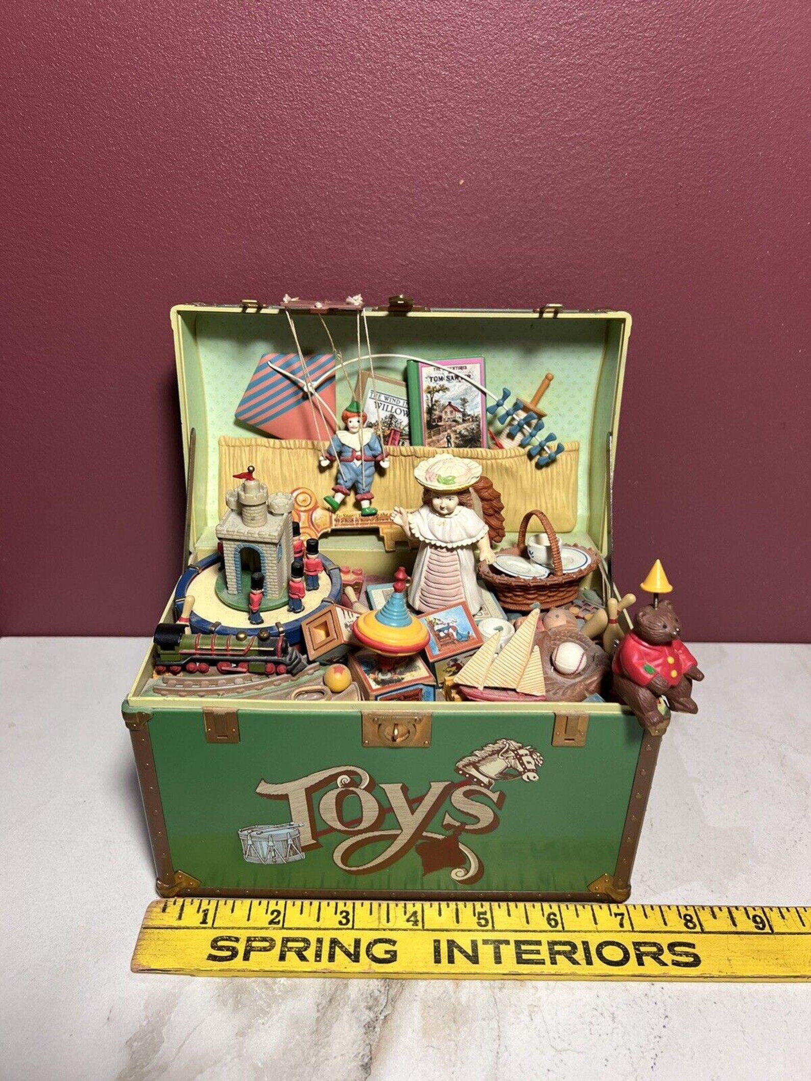 Enesco Toy Symphony Treasure Chest of Toys Animated Music Box 1986 - Etsy