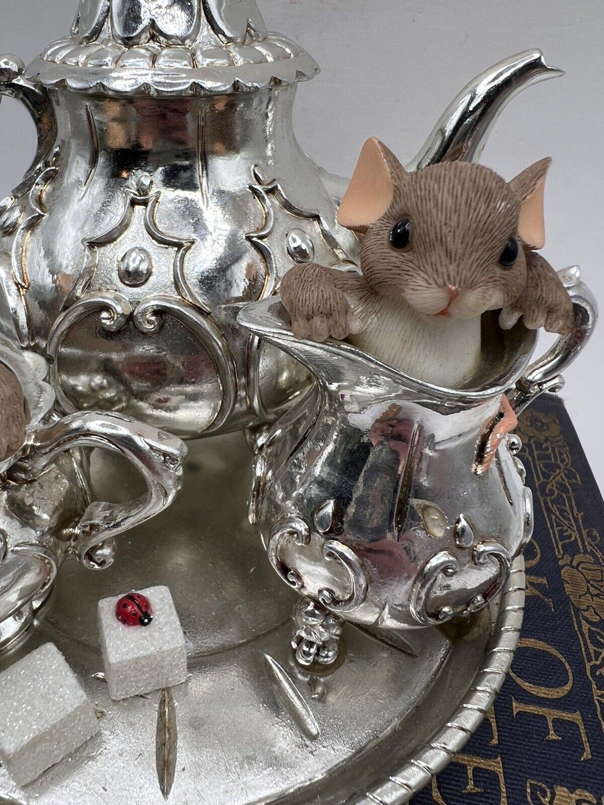 Fitz and Floyd Charming Tails Teapot Mouse My Desire for You Will Never ...