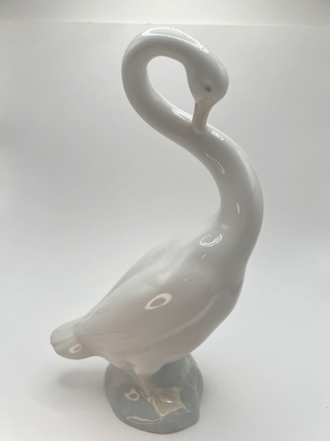 Large NAO Made by Lladro Spain Porcelain Swan Vintage - Etsy
